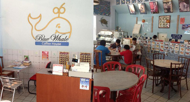 Blue Whale Coffee House - go Sabah